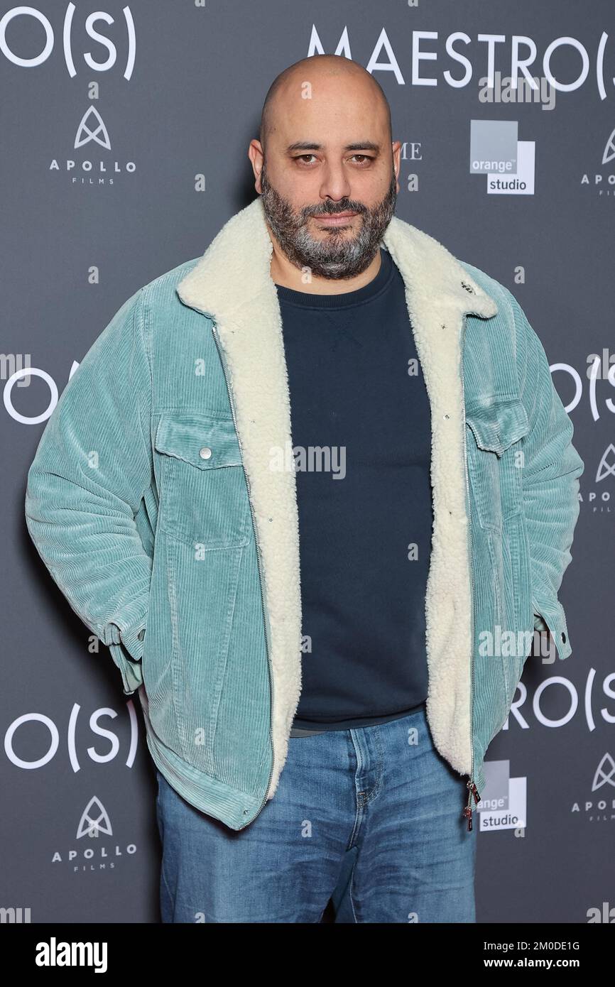 Jerome Commandeur attends the 'Maestro s' Paris film Premiere at cinema ...