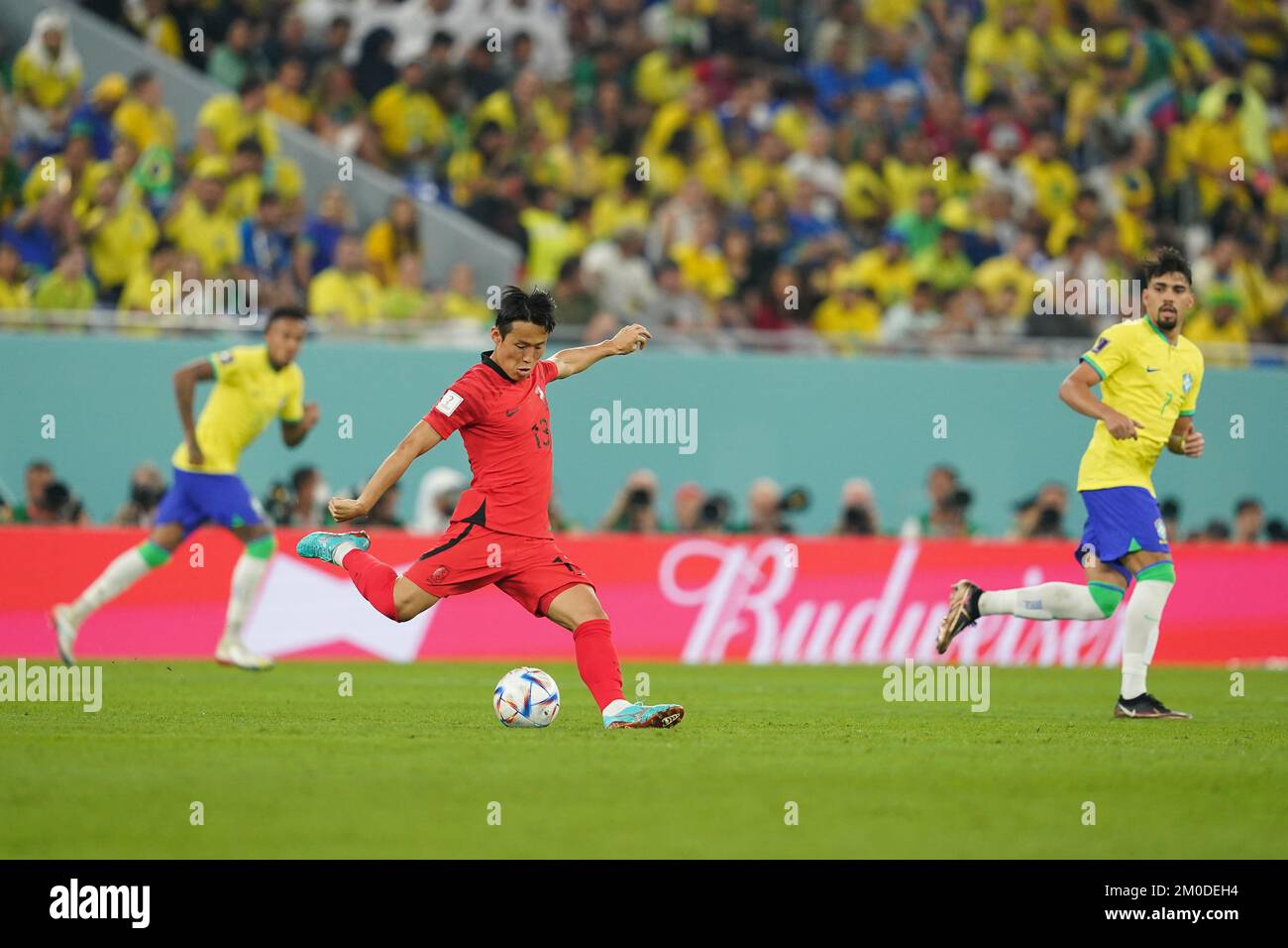 DOHA, QATAR - DECEMBER 5: Player of South Korea Son Jun-ho during the ...