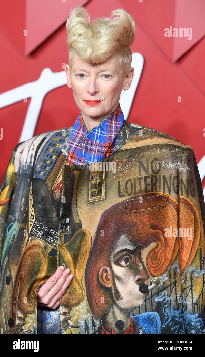 London, UK. 05th Dec, 2022. British actress Tilda Swinton attends the ...