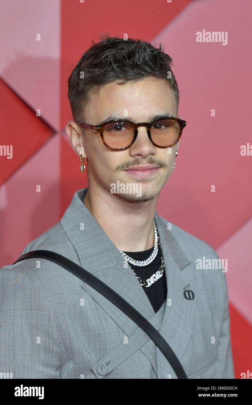 London, England, on December 05, 2022. Romeo Beckham attending the ...