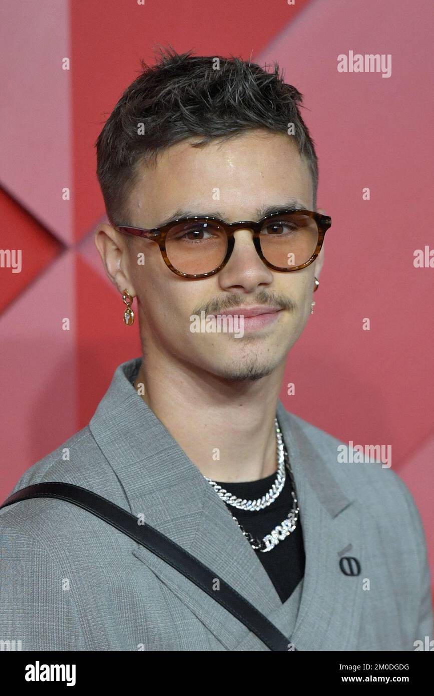 London, England, on December 05, 2022. Romeo Beckham attending the ...