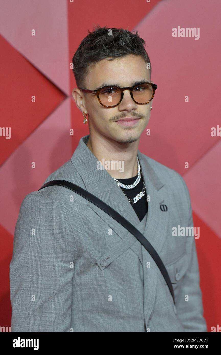 London, England, on December 05, 2022. Romeo Beckham attending the ...