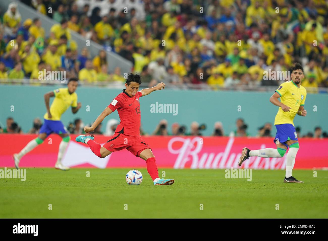 DOHA, QATAR - DECEMBER 5: Player of South Korea Son Jun-ho during the ...
