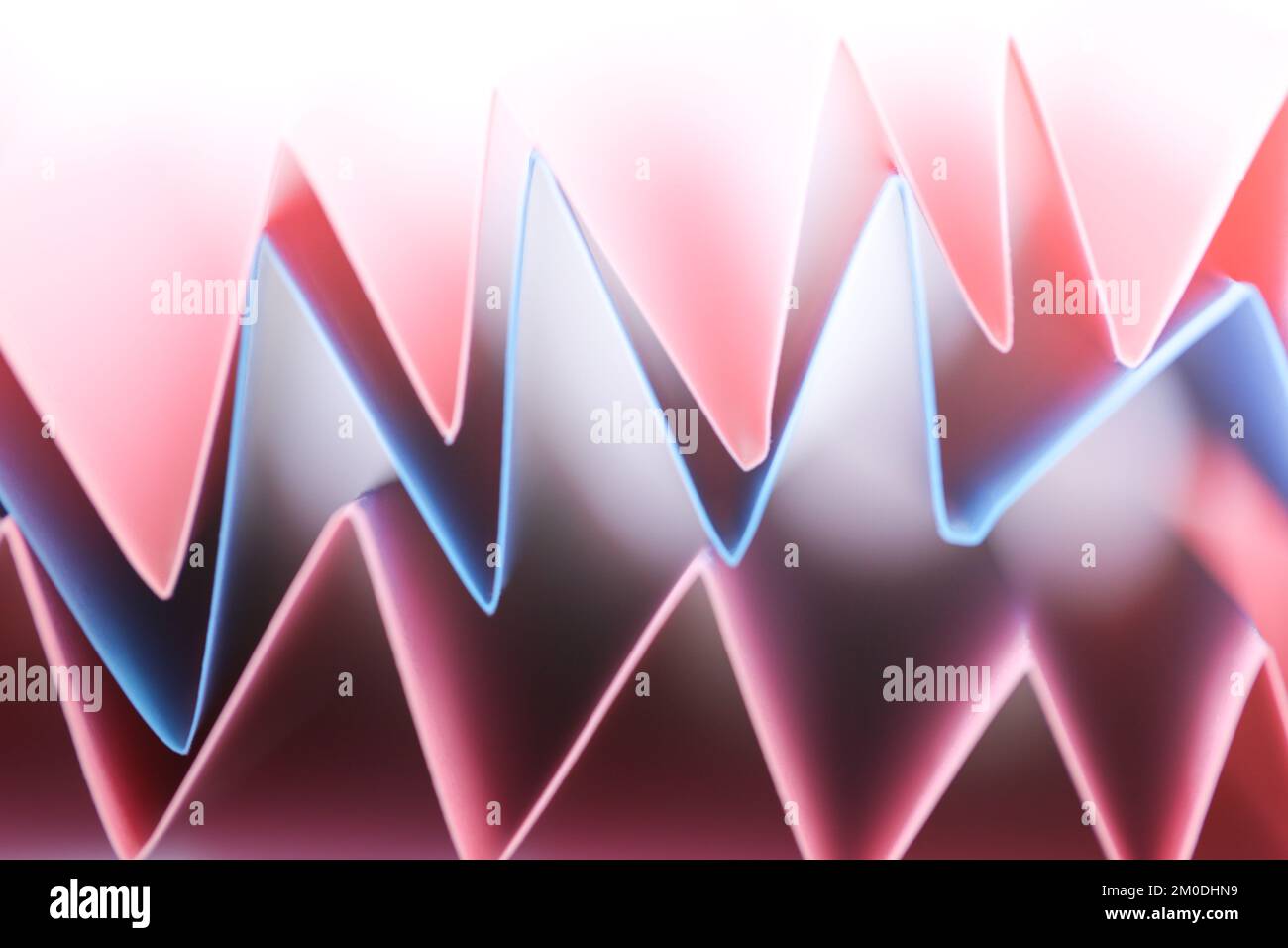 paper geometric background in pink and blue colors.Wallpaper graphic ...