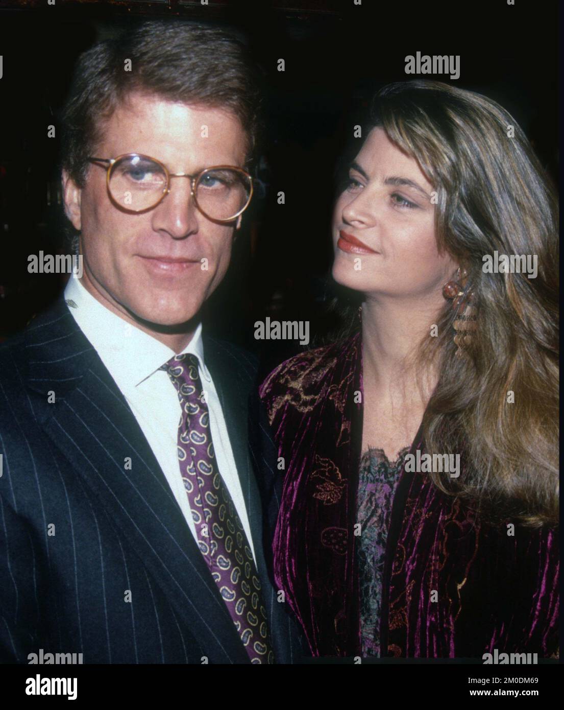 File Photo Kirstie Alley Has Passed Away At 71 Kirstie Alley And Ted Danson 1990 Photo By