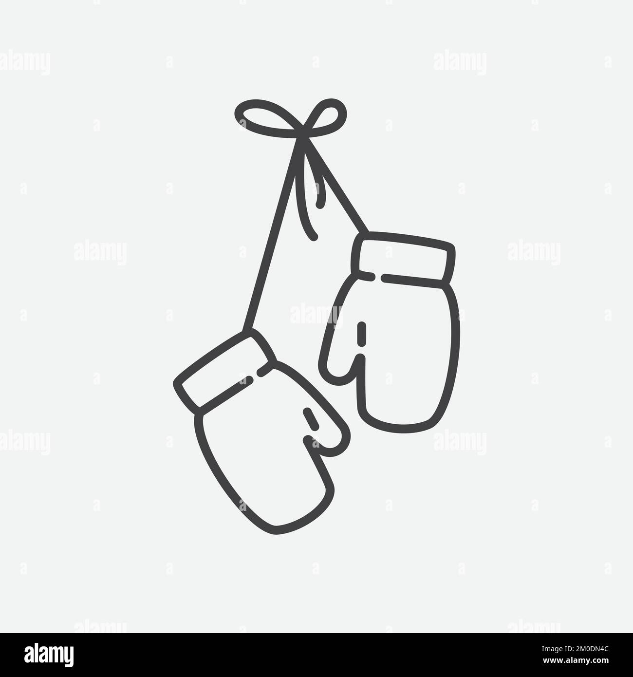 Warm winter mitten icon. Snow design element. Christmas mittens symbol ...