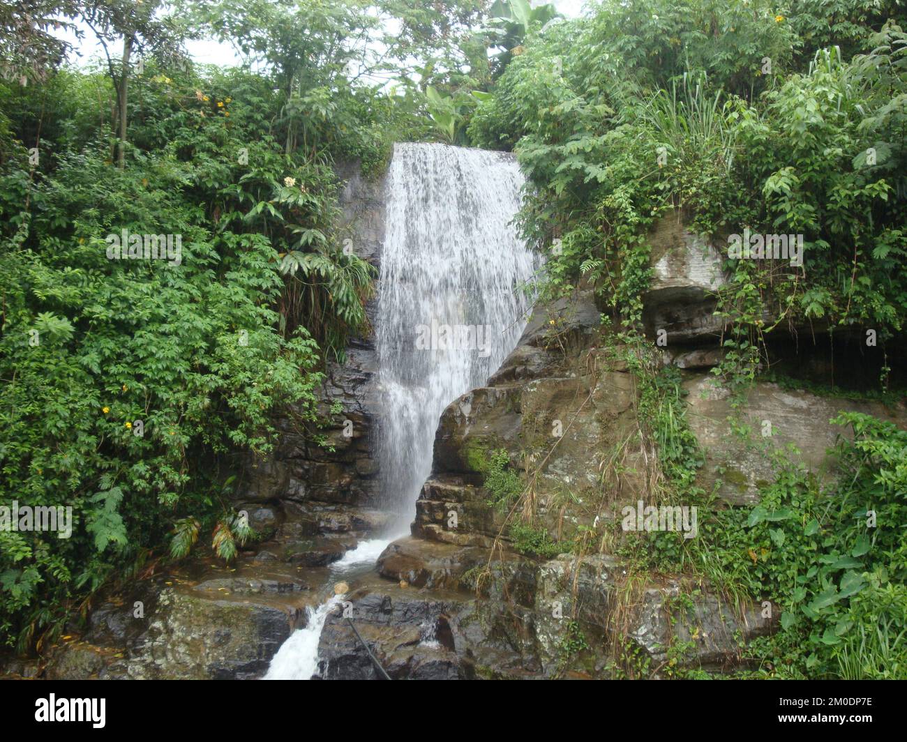 Beautiful landscape photos in Sri Lanka With small waterfalls Stock ...