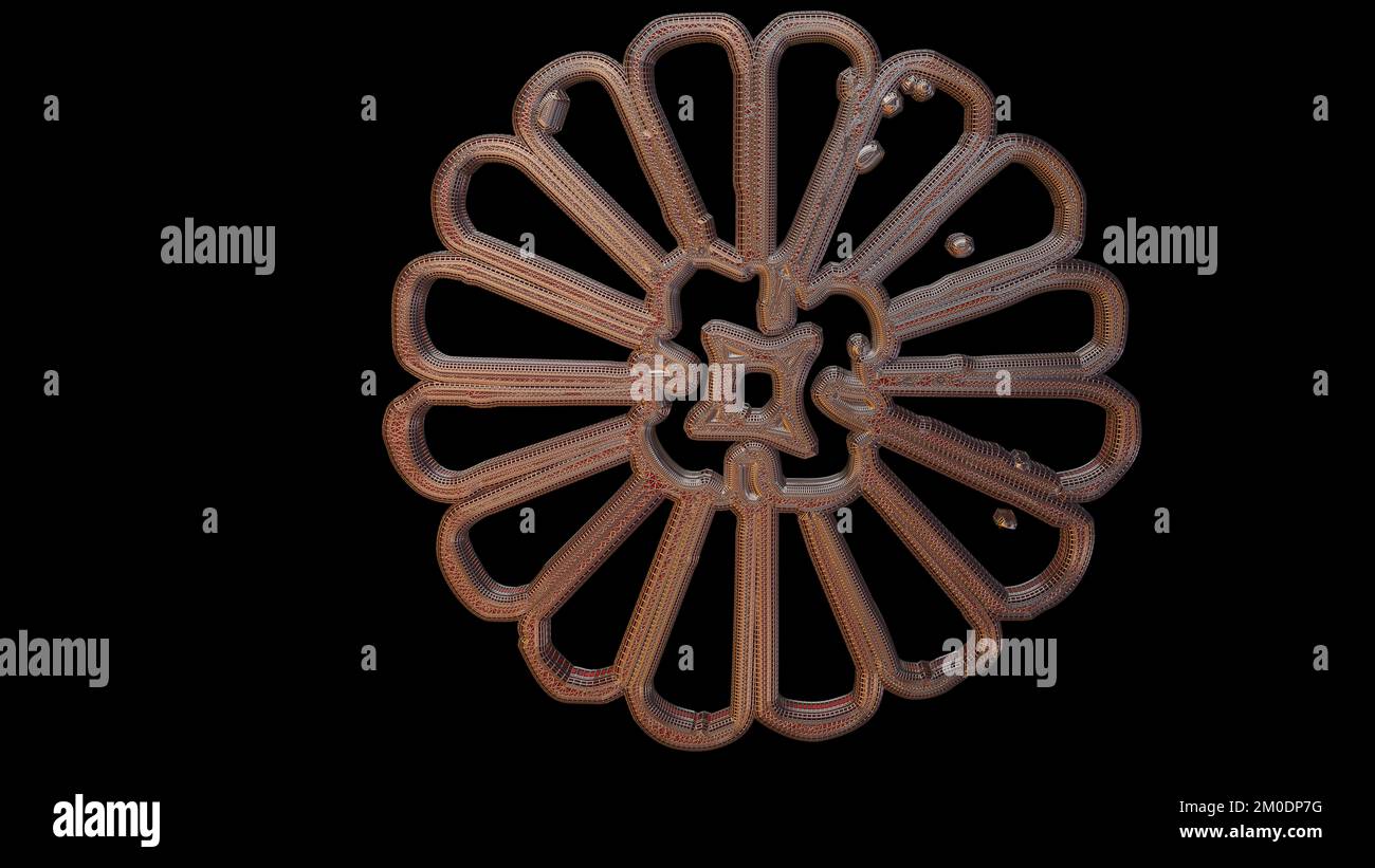 A 3D Illustration of art from the era of the ancient Roman Empire. This ...