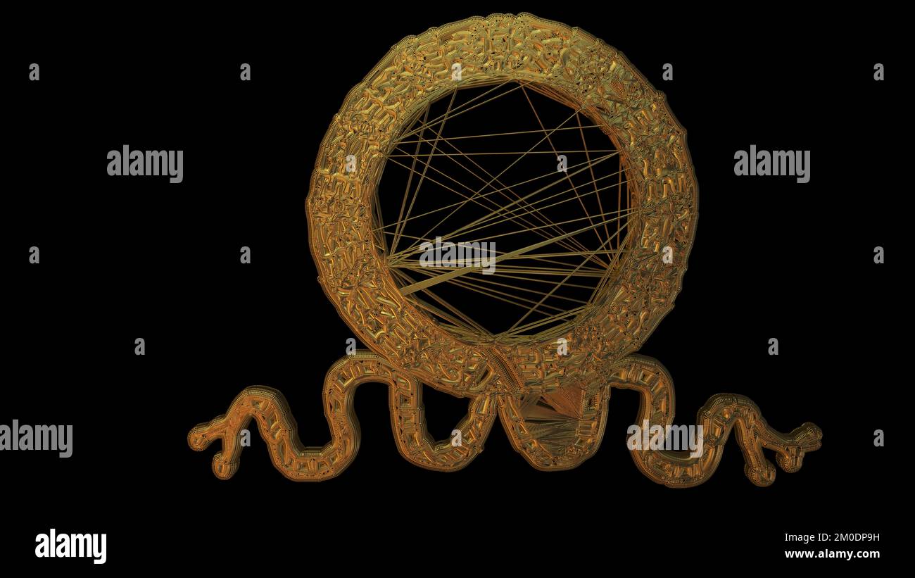 A 3D Illustration of art from the era of the ancient Roman Empire. This ...