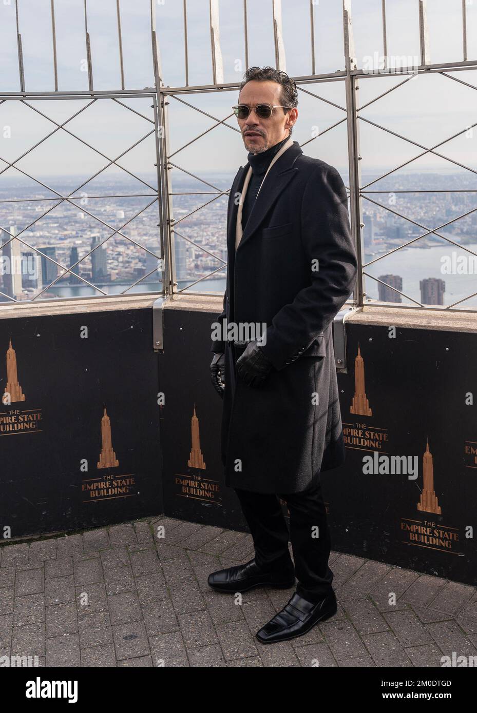 New York, New York, USA. 5th Dec, 2022. Marc Anthony poses on ...