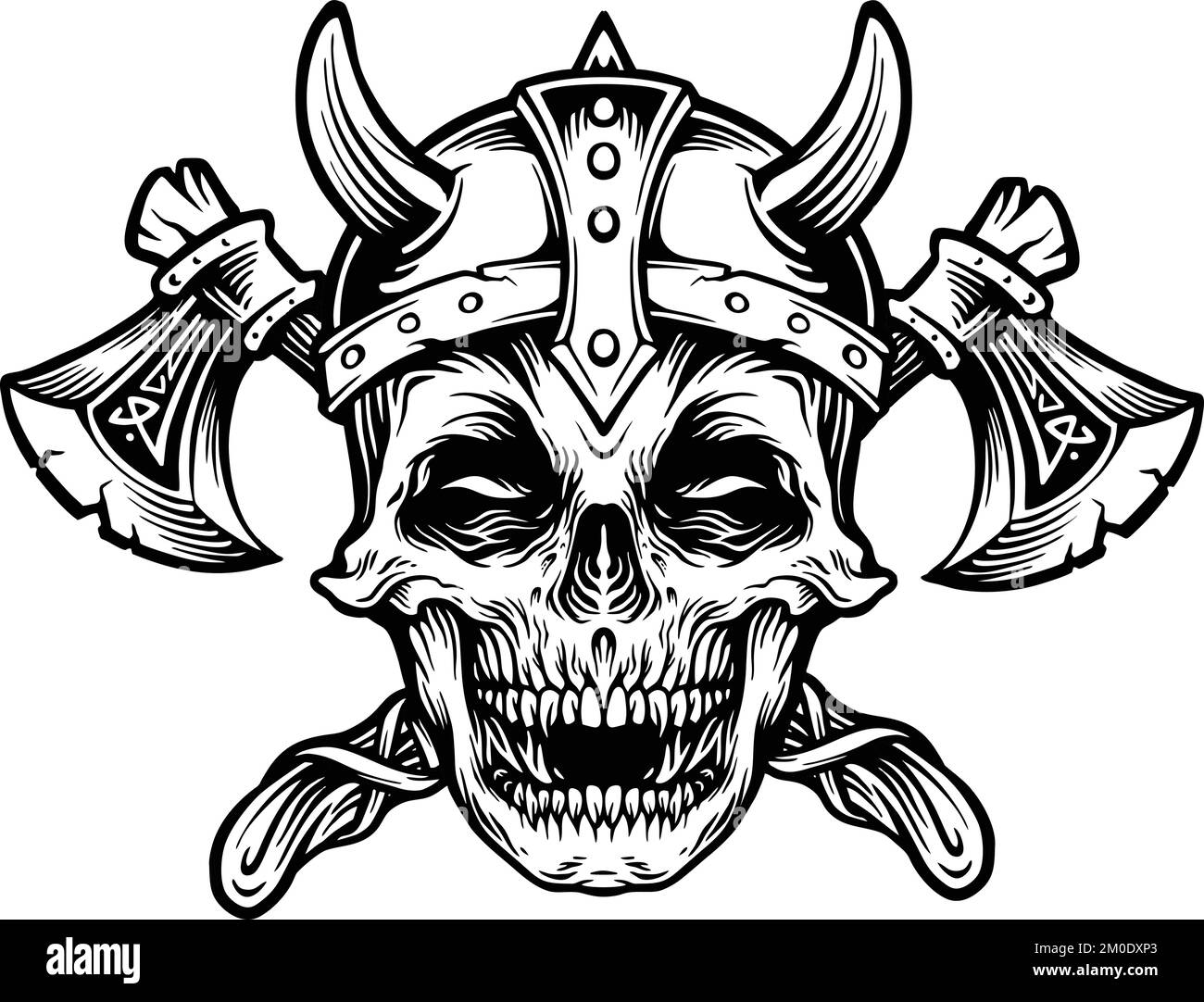 Axe head viking Cut Out Stock Images & Pictures - Alamy