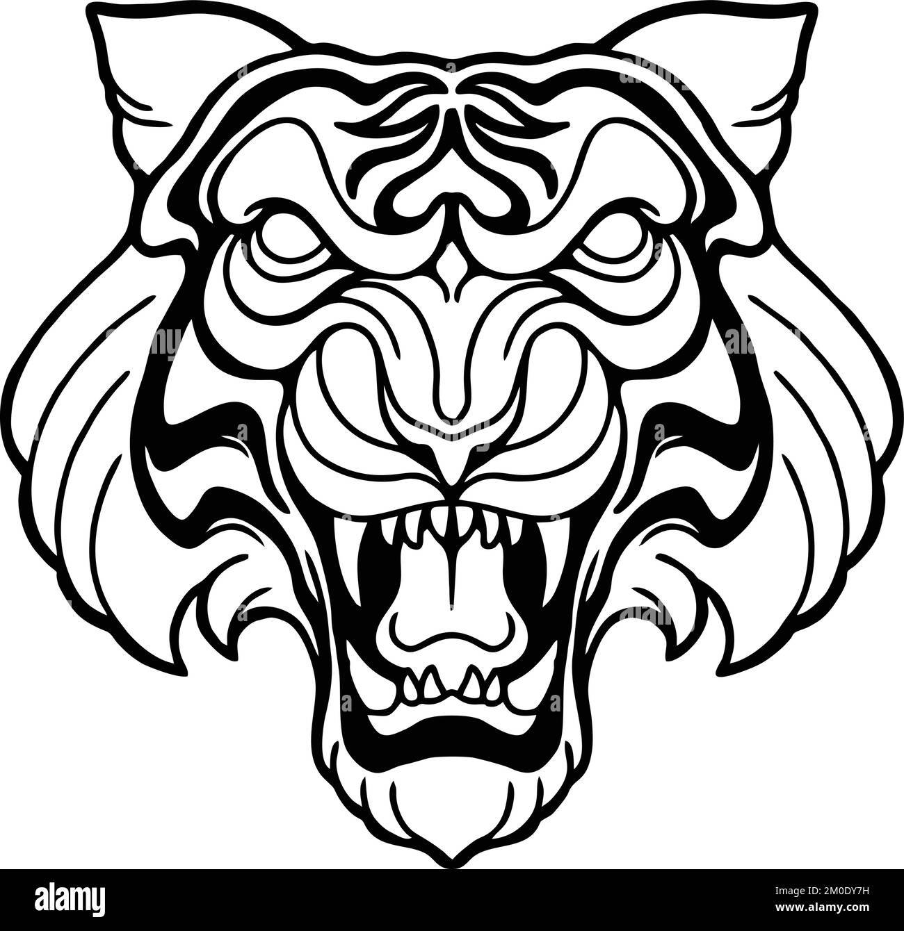 Spooky Zombie Smoking Monochrome vector illustrations for your work ...