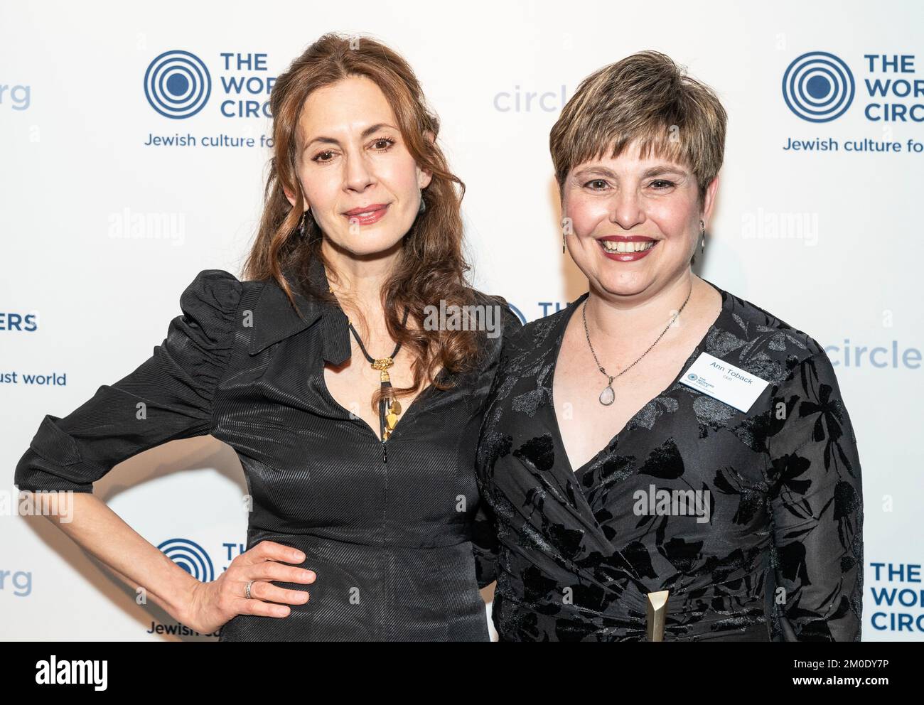 Jessica Hecht and Ann Toback attend Workers Circle Activism Award at ...