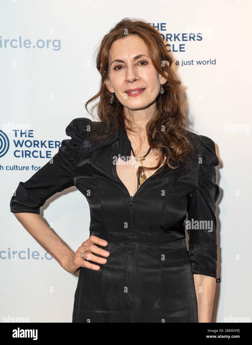 New York, USA. 05th Dec, 2022. Jessica Hecht attends Workers Circle ...