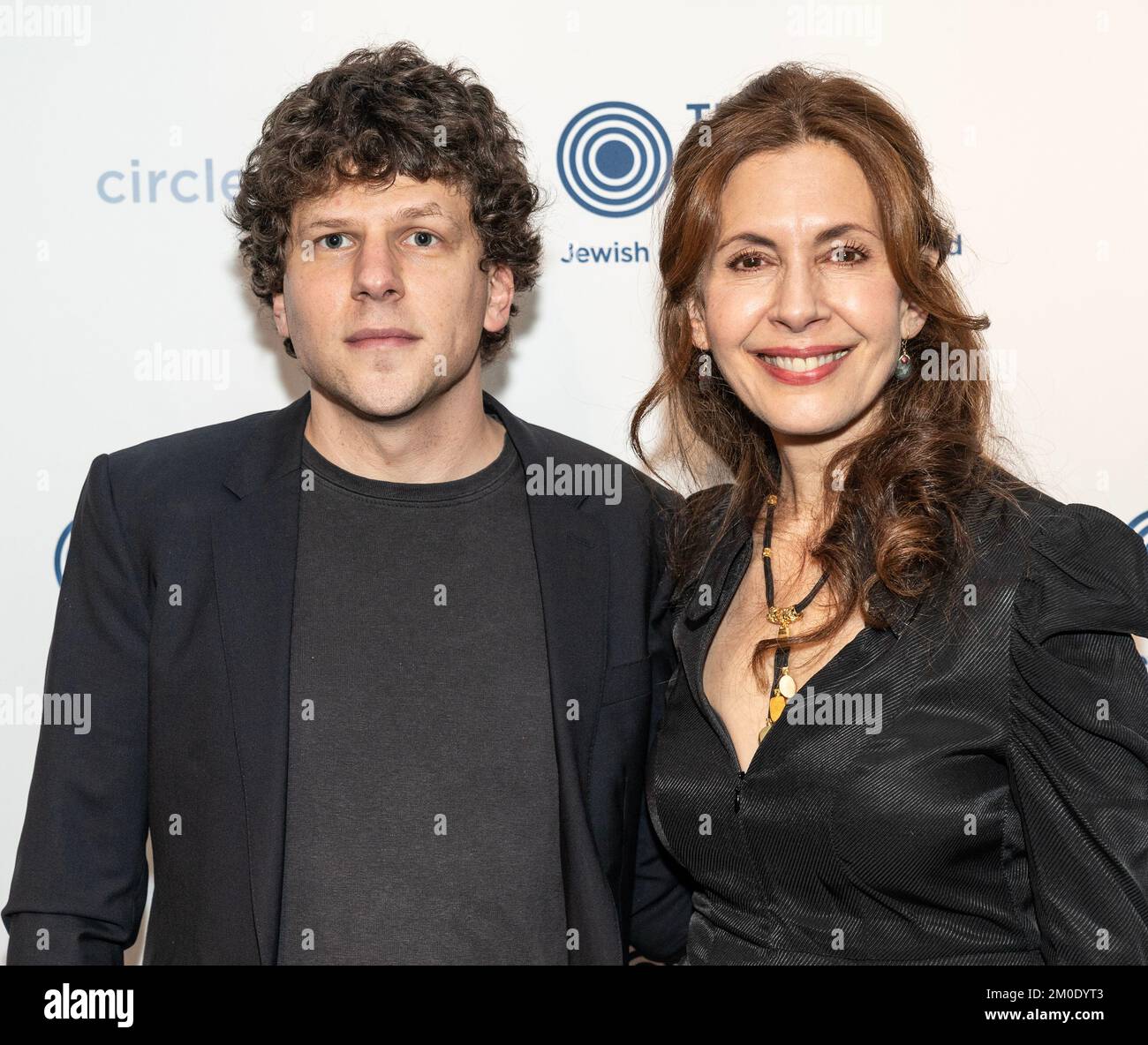 Jesse Eisenberg and Jessica Hecht attend Workers Circle Activism Award ...