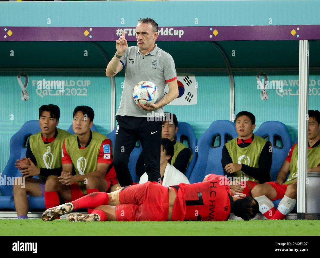 Coach of South Korea Paulo Bento during the FIFA World Cup 2022, Round ...
