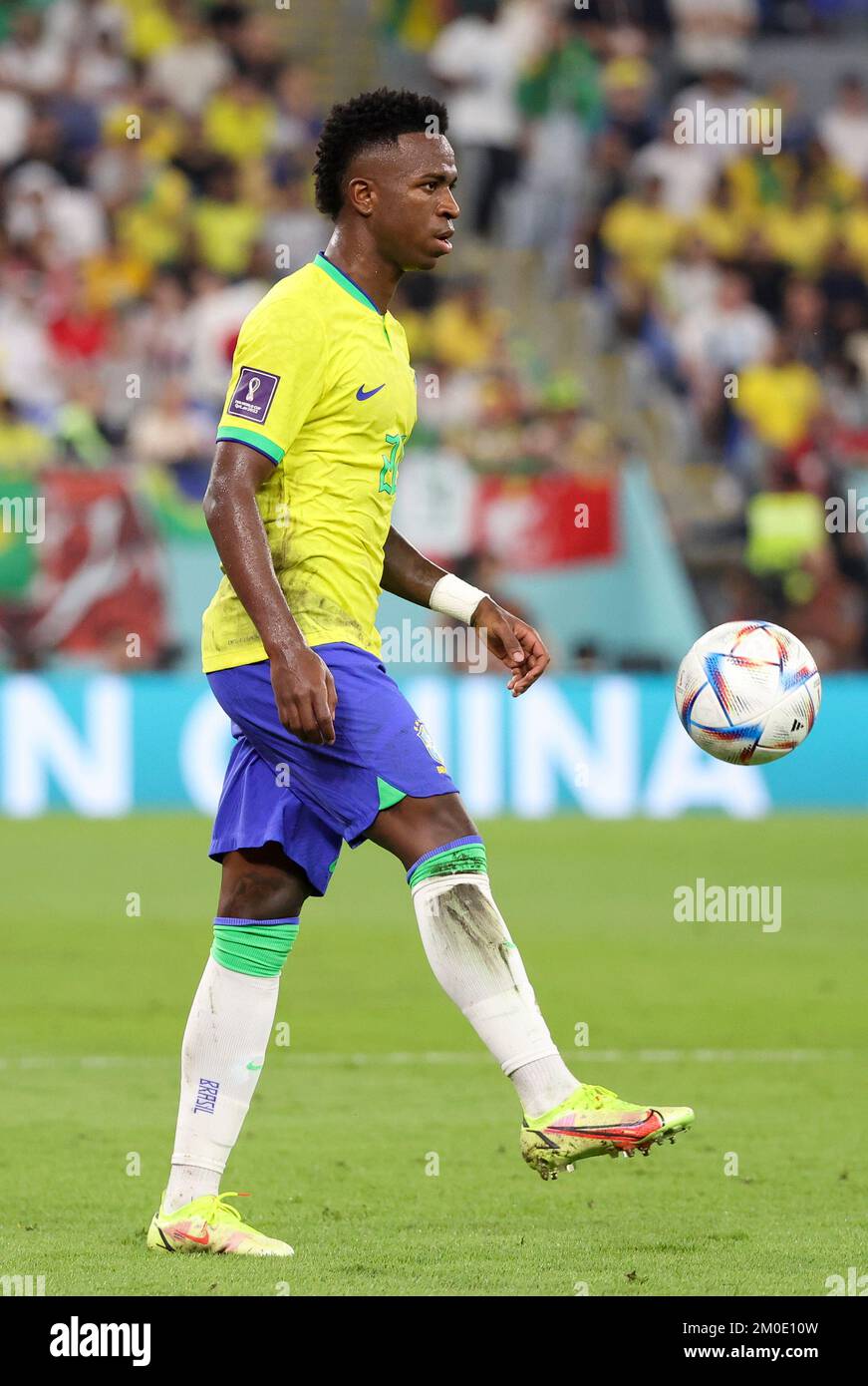 Rodrygo Silva de Goes of Brazil during the FIFA World Cup 2022, Round ...