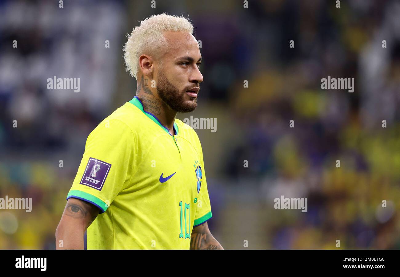 Neymar Jr of Brazil during the FIFA World Cup 2022, Round of 16 ...