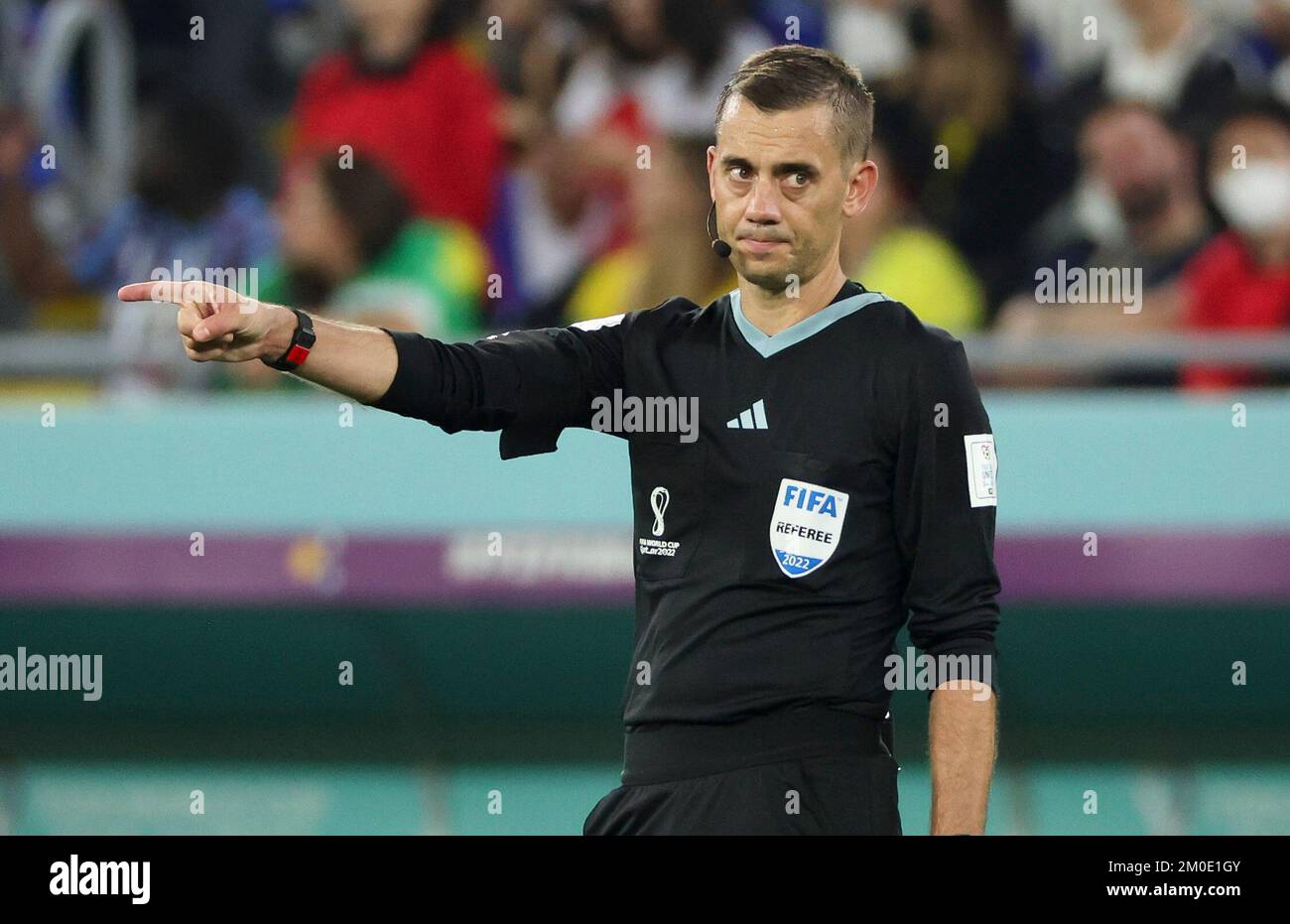 Referee Clement Turpin of France during the FIFA World Cup 2022, Round ...