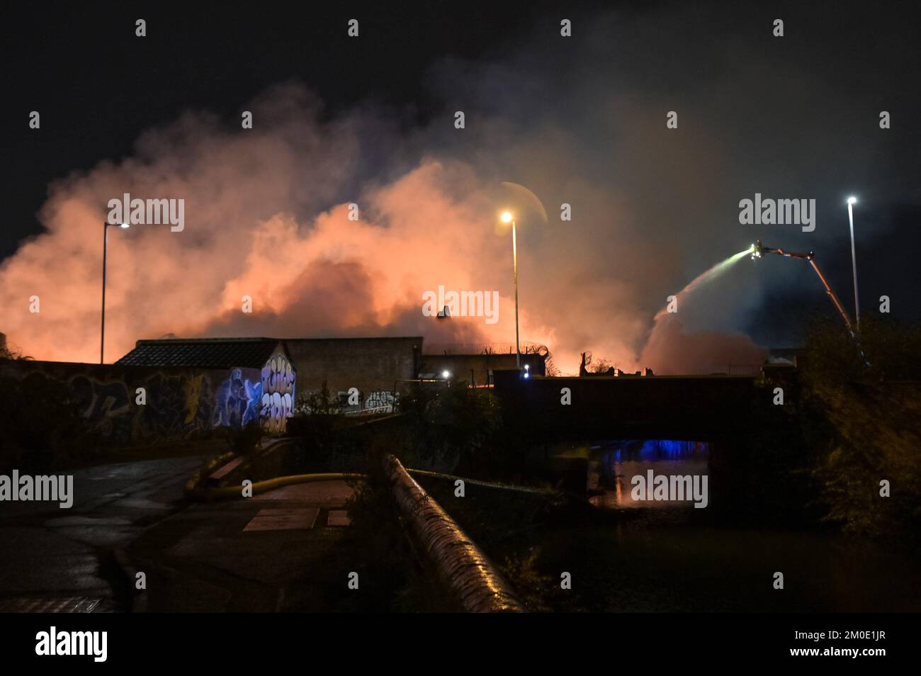 Wolverhampton fire aerial hi-res stock photography and images - Alamy