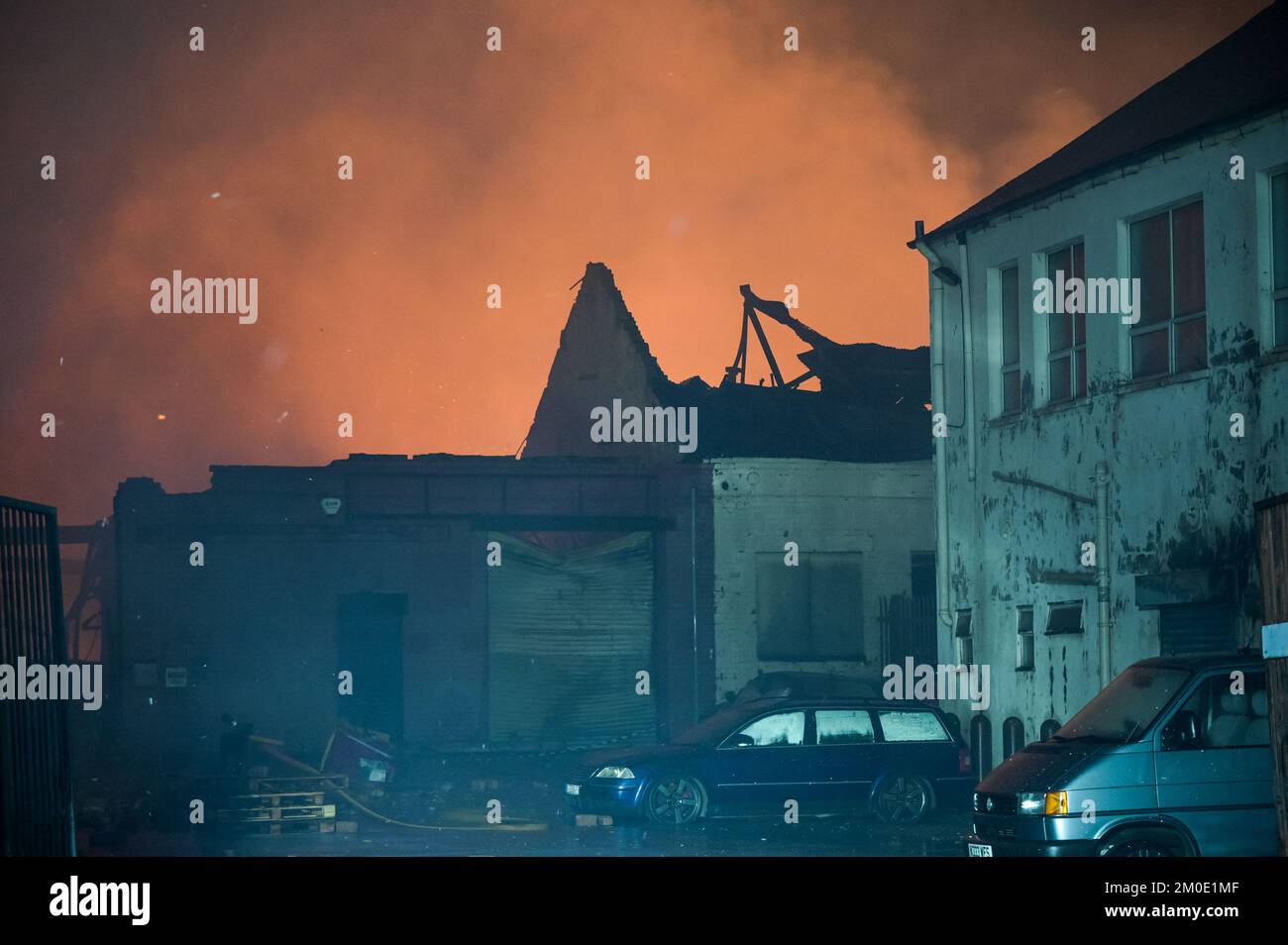 Wolverhampton fire aerial hi-res stock photography and images - Alamy