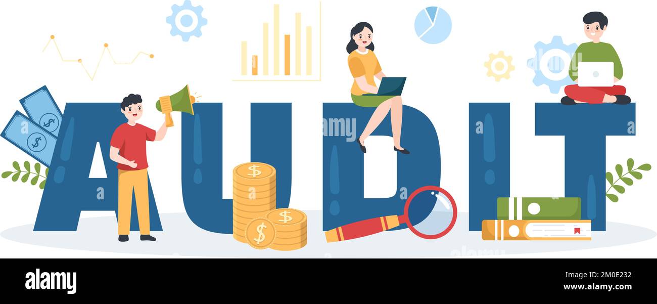 Business Audit of Documents with Charts, Accounting, Calculations and ...