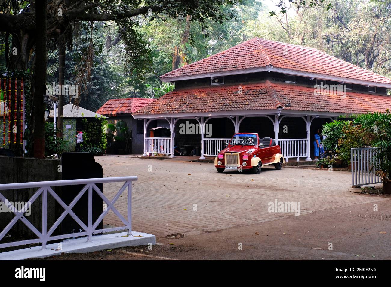 04 December 2022, Pune, India, Empress Botanical Garden, a green ...