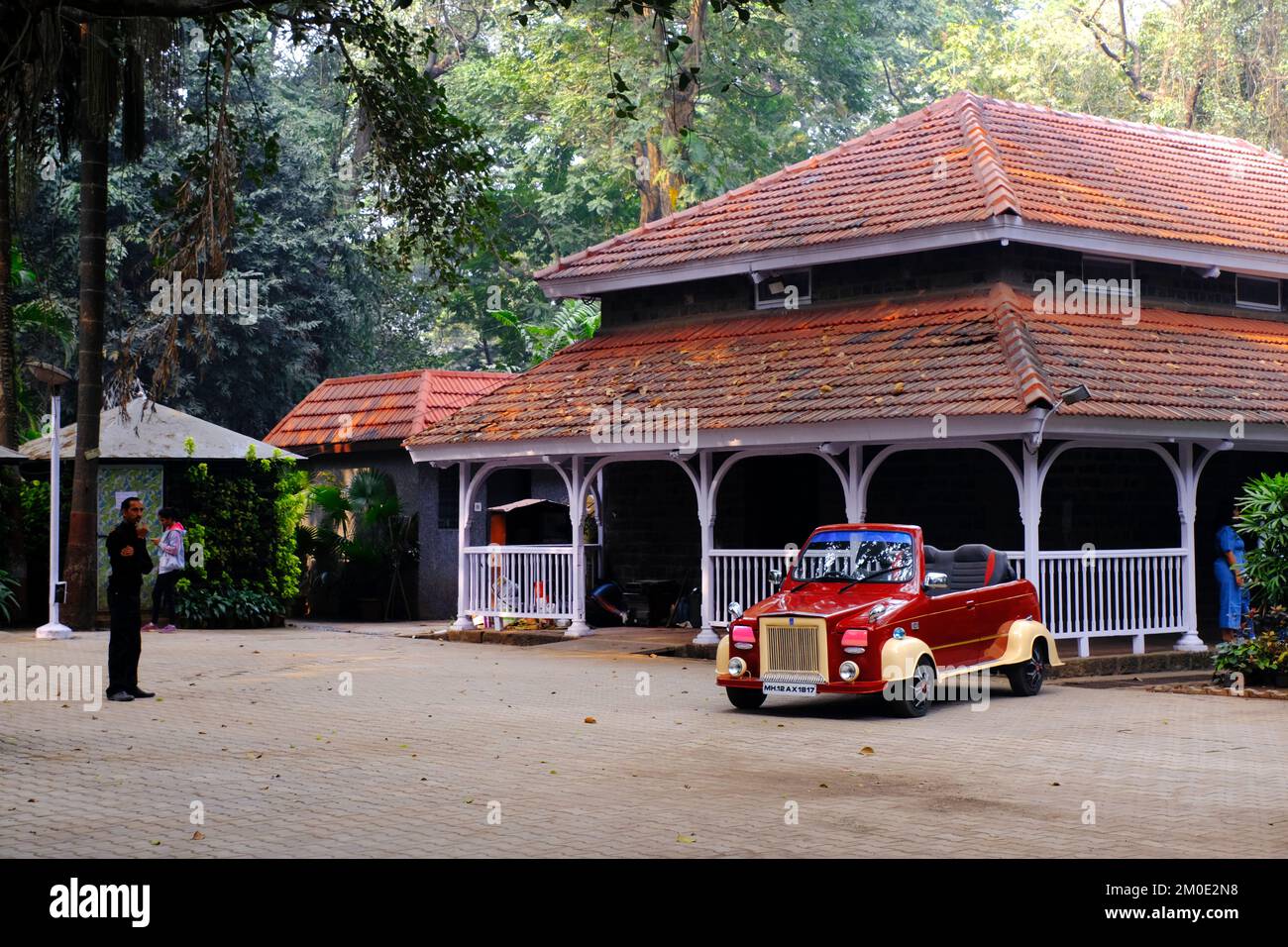 04 December 2022, Pune, India, Empress Botanical Garden, a green ...