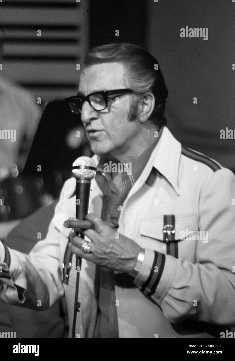 Danny Thomas 1977 Credit: Ralph Dominguez/MediaPunch Stock Photo - Alamy