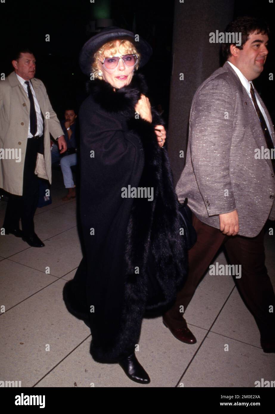 Elke Sommer seen at Los Angeles International Airport on February 19 ...