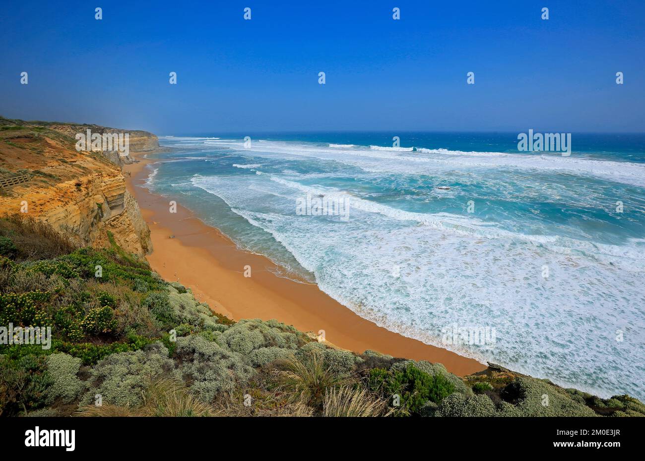 Landscape with Gibson Steps Beach - Victoria, Australia Stock Photo - Alamy