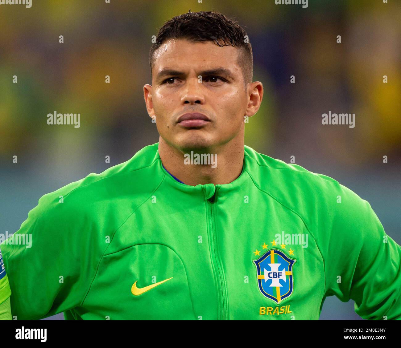 Doha, Qatar. 05th Dec, 2022. Thiago Silva of Brazil during the FIFA ...