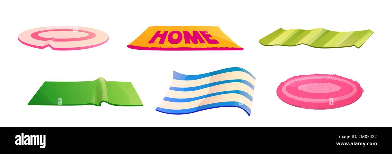 Carpets, fluffy floor mats for bathroom, cloth rugs for home interior ...