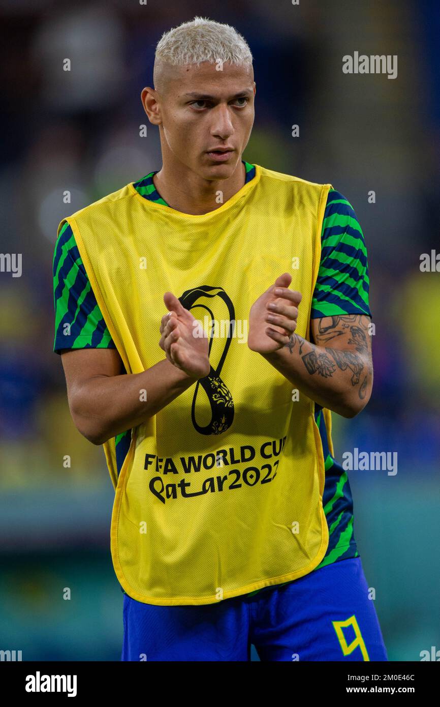 Richarlison of Brazil during the FIFA World Cup Qatar 2022 Round of 16 ...