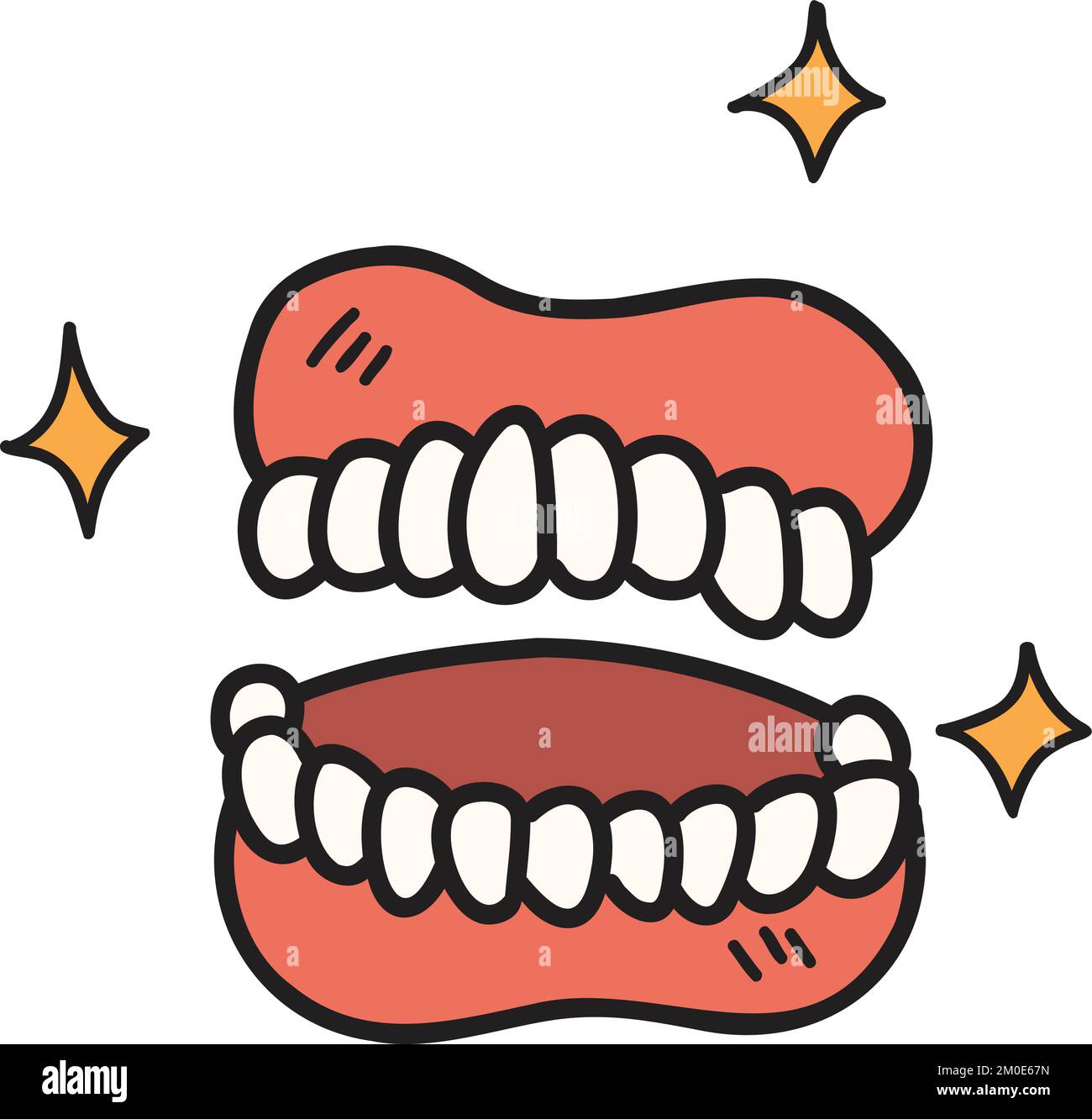 Human wisdom teeth illustration hi-res stock photography and images - Alamy