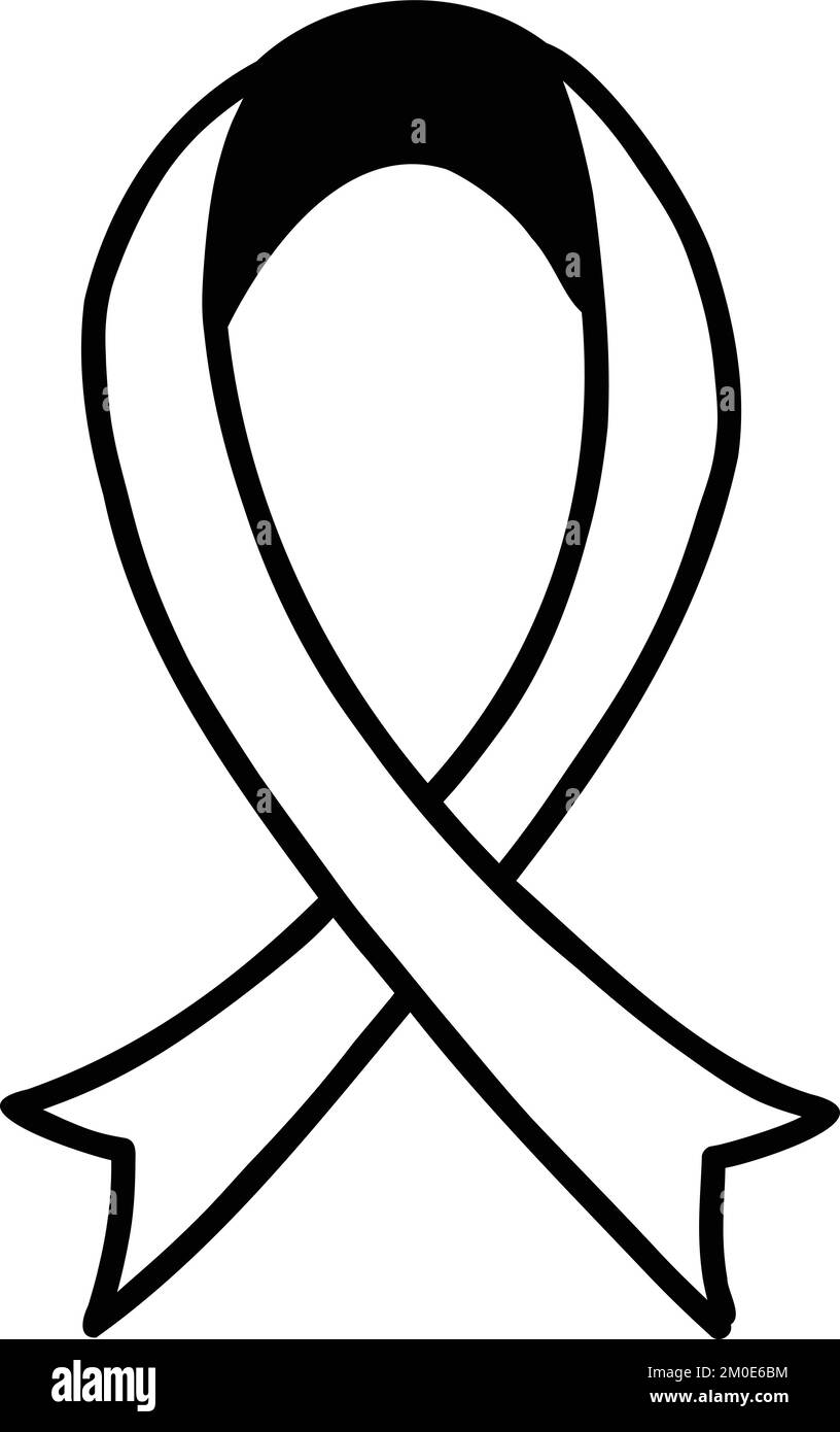 Sad ribbon Stock Vector Images - Alamy
