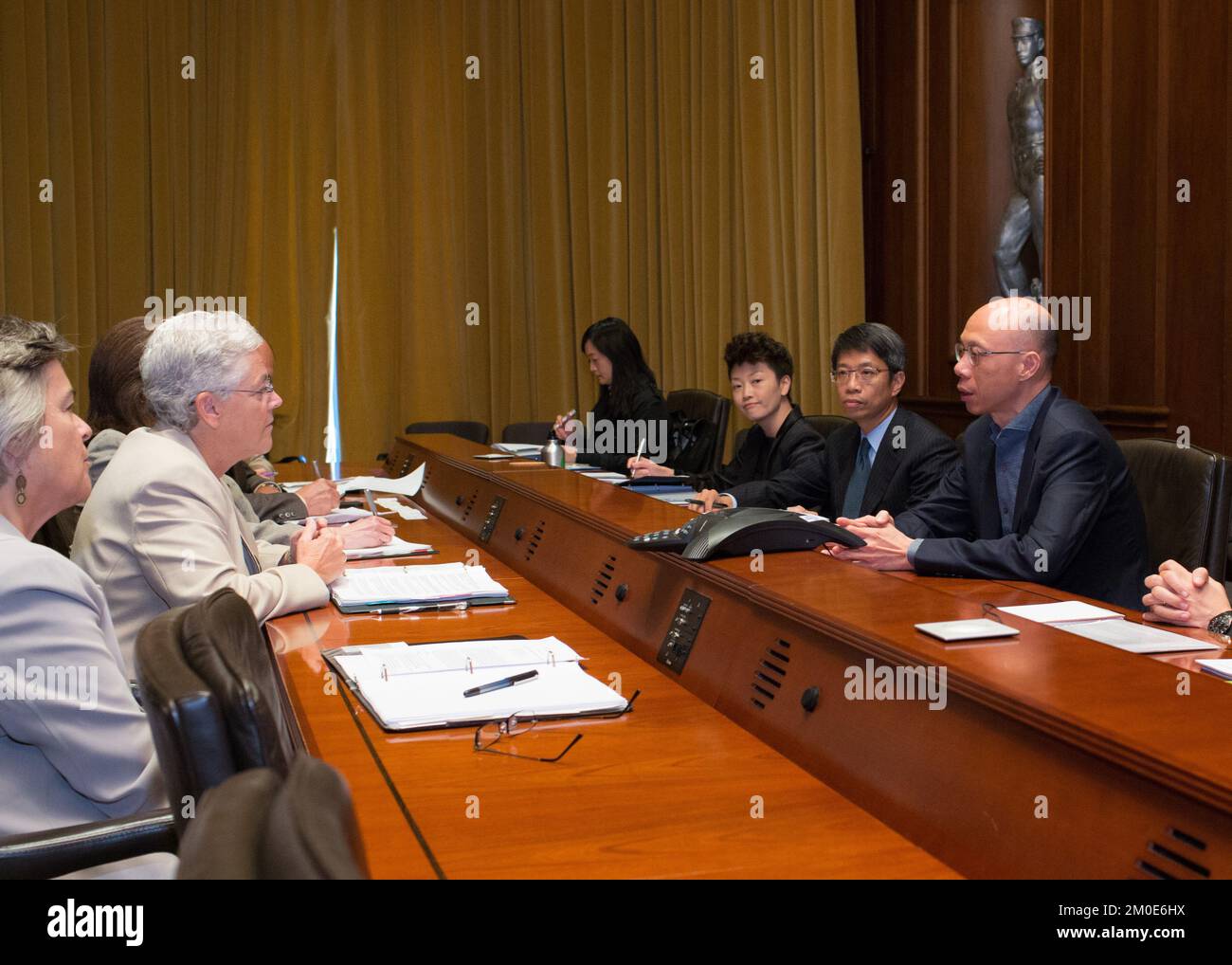Office of the Administrator - Meeting with Hong Kong Secretary of the ...