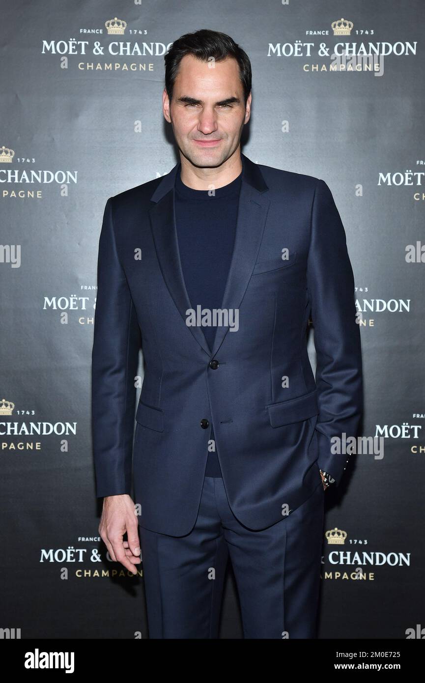 New York, USA. 05th Dec, 2022. Tennis legend Roger Federer attends the ...