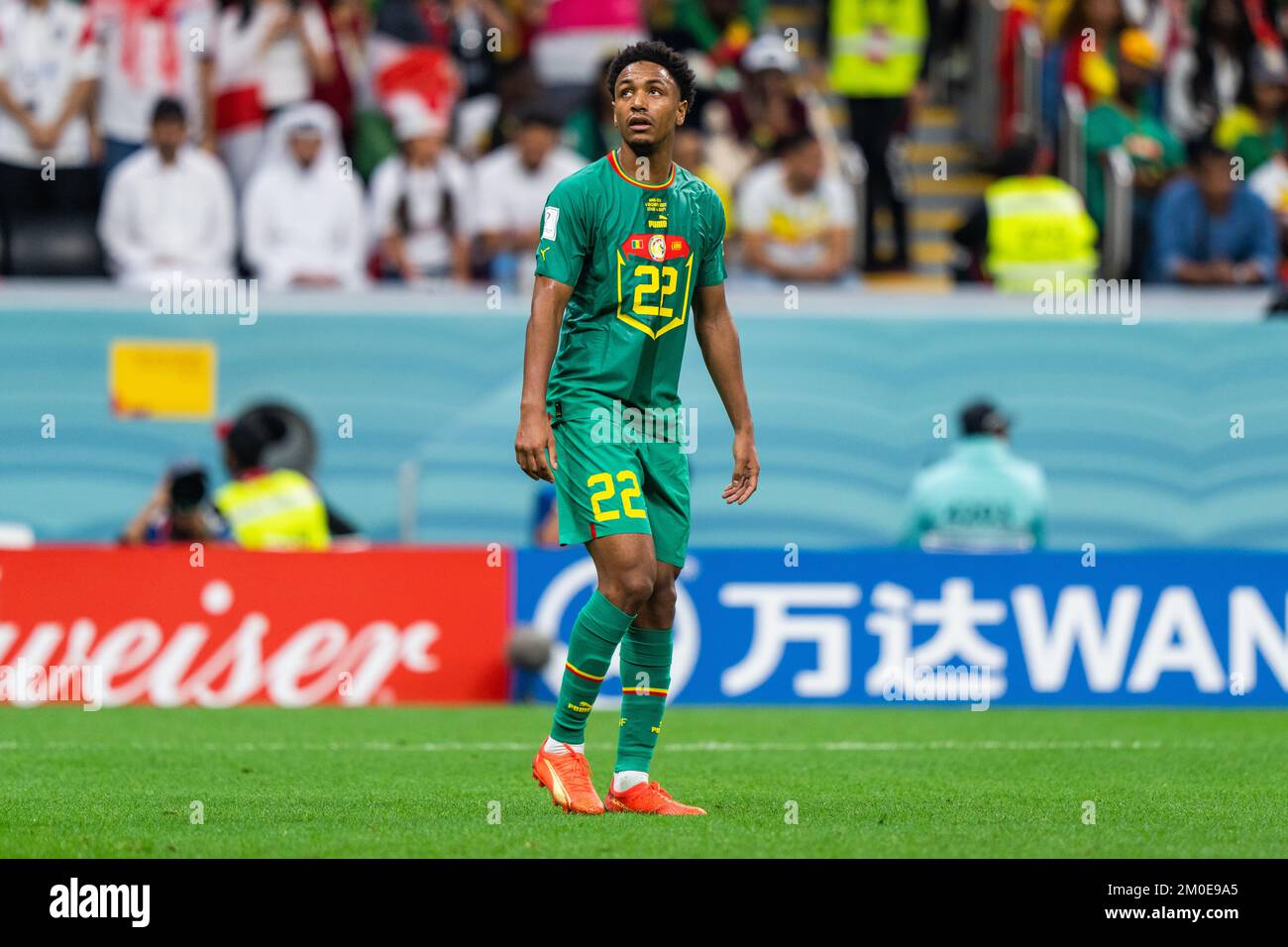 AL KHOR, - DECEMBER 04: Senegal defender Abdou Diallo the round of 16 ...