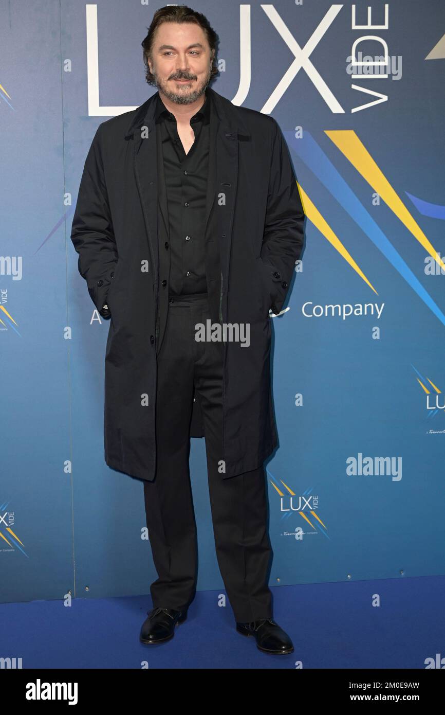 Rome, Italy. 05th Dec, 2022. Gualtiero Burzi attends the blue carpet ...