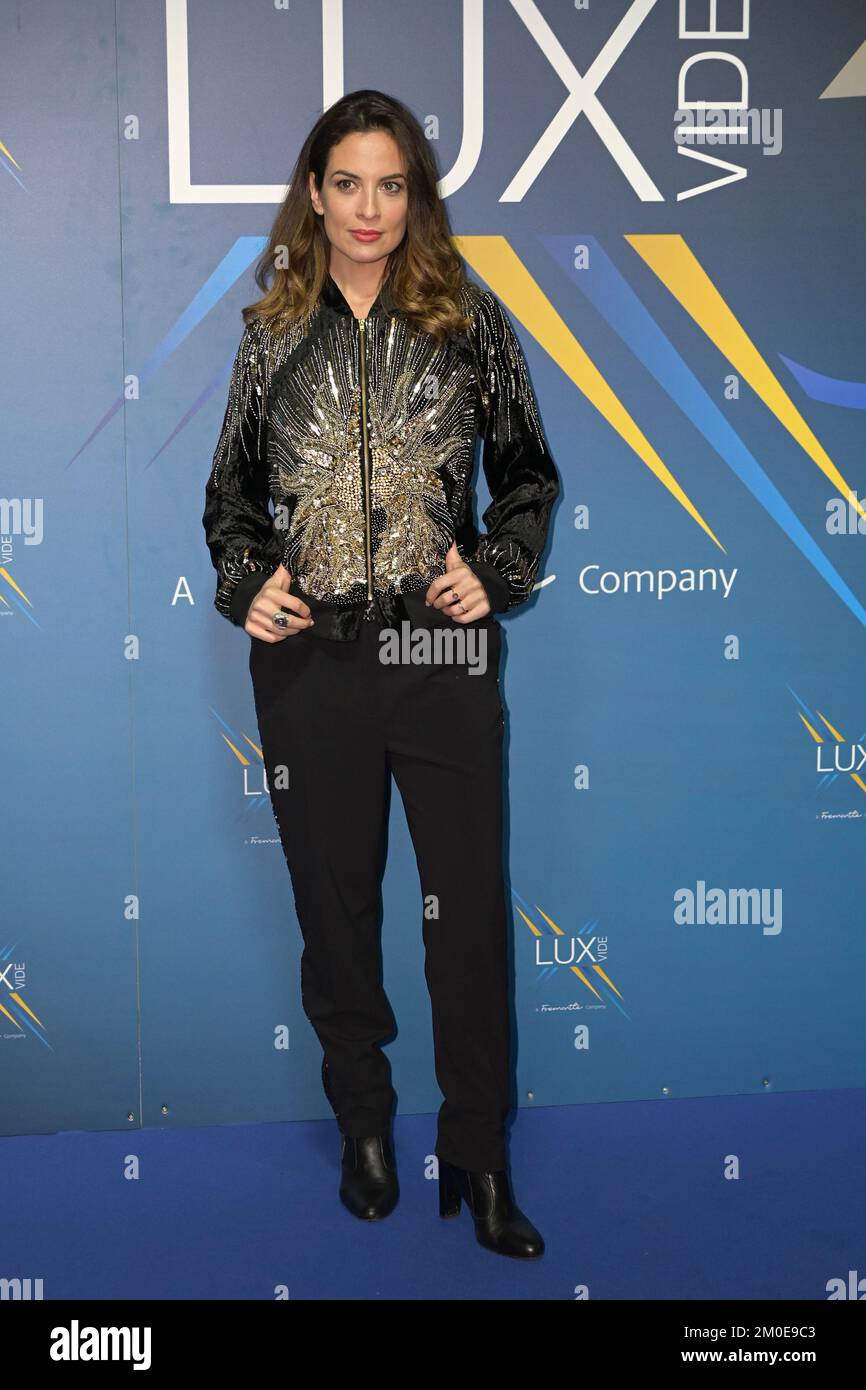 Rome, Italy. 05th Dec, 2022. Serena Iansiti attends the blue carpet for ...