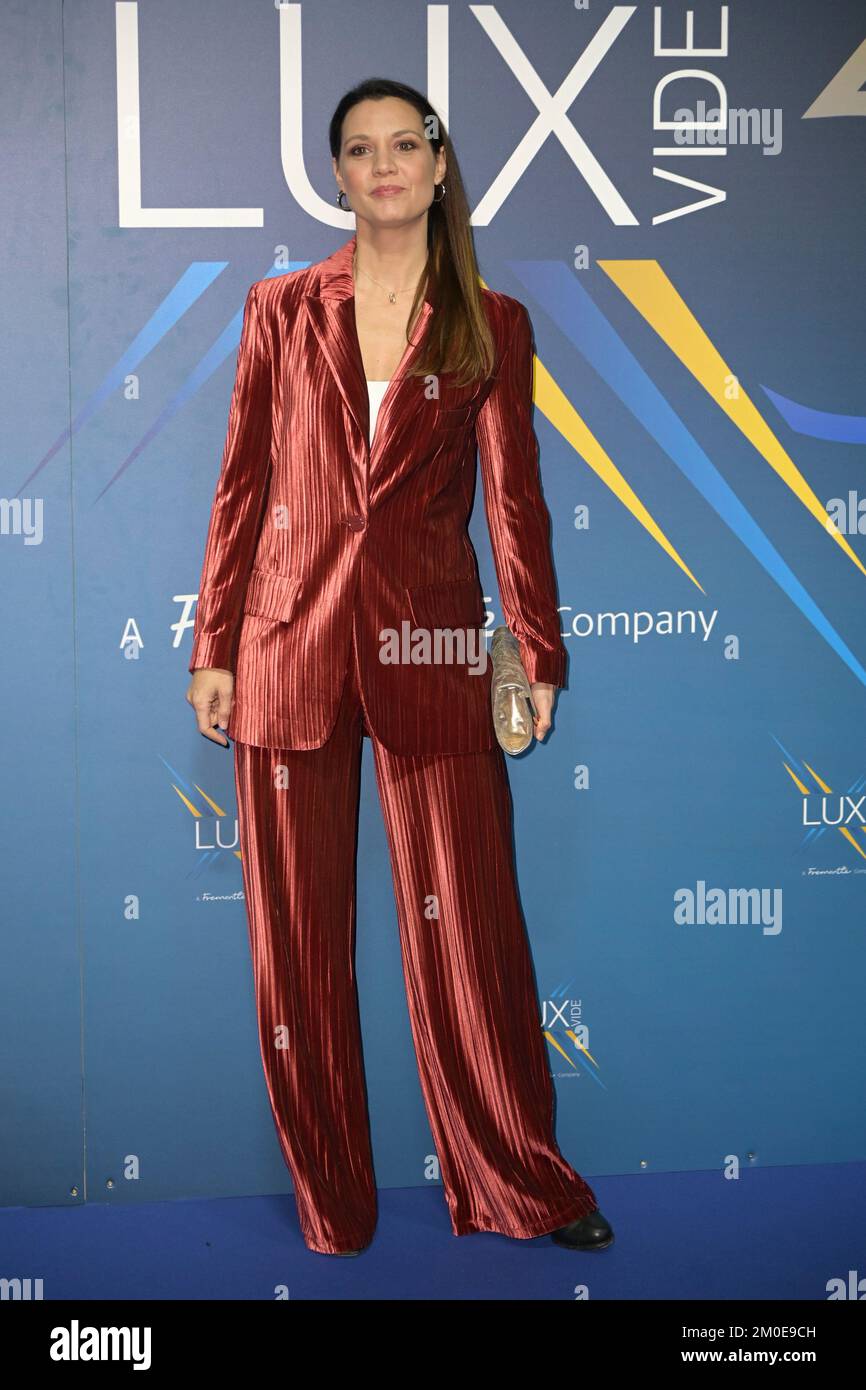 Rome, Italy. 05th Dec, 2022. Fiorenza Pieri attends the blue carpet for ...