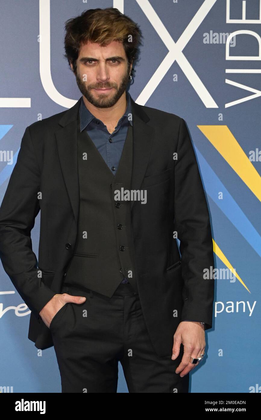Marco Rossetti attends the blue carpet for the Lux Vide 30th ...