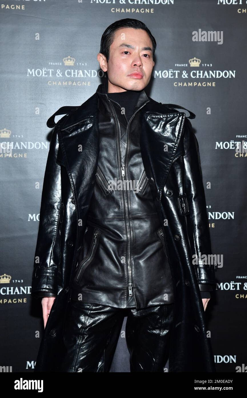 New York, NY, December 5, 2022. Ezra Williams attends the Moet ...
