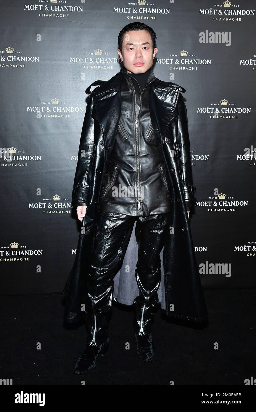 New York, NY, December 5, 2022. Ezra Williams attends the Moet ...