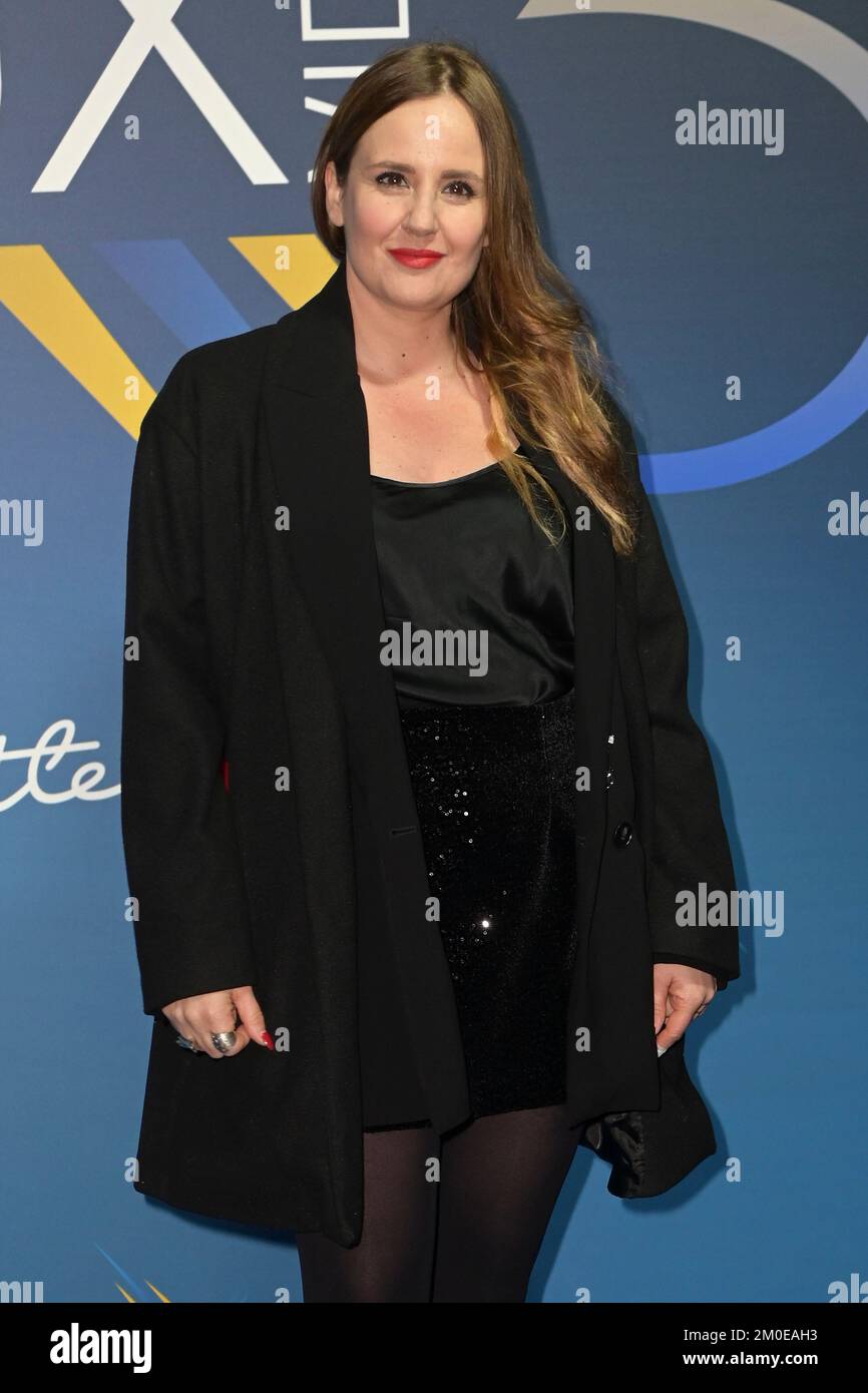 Luisa De Santis attends the blue carpet for the Lux Vide 30th ...