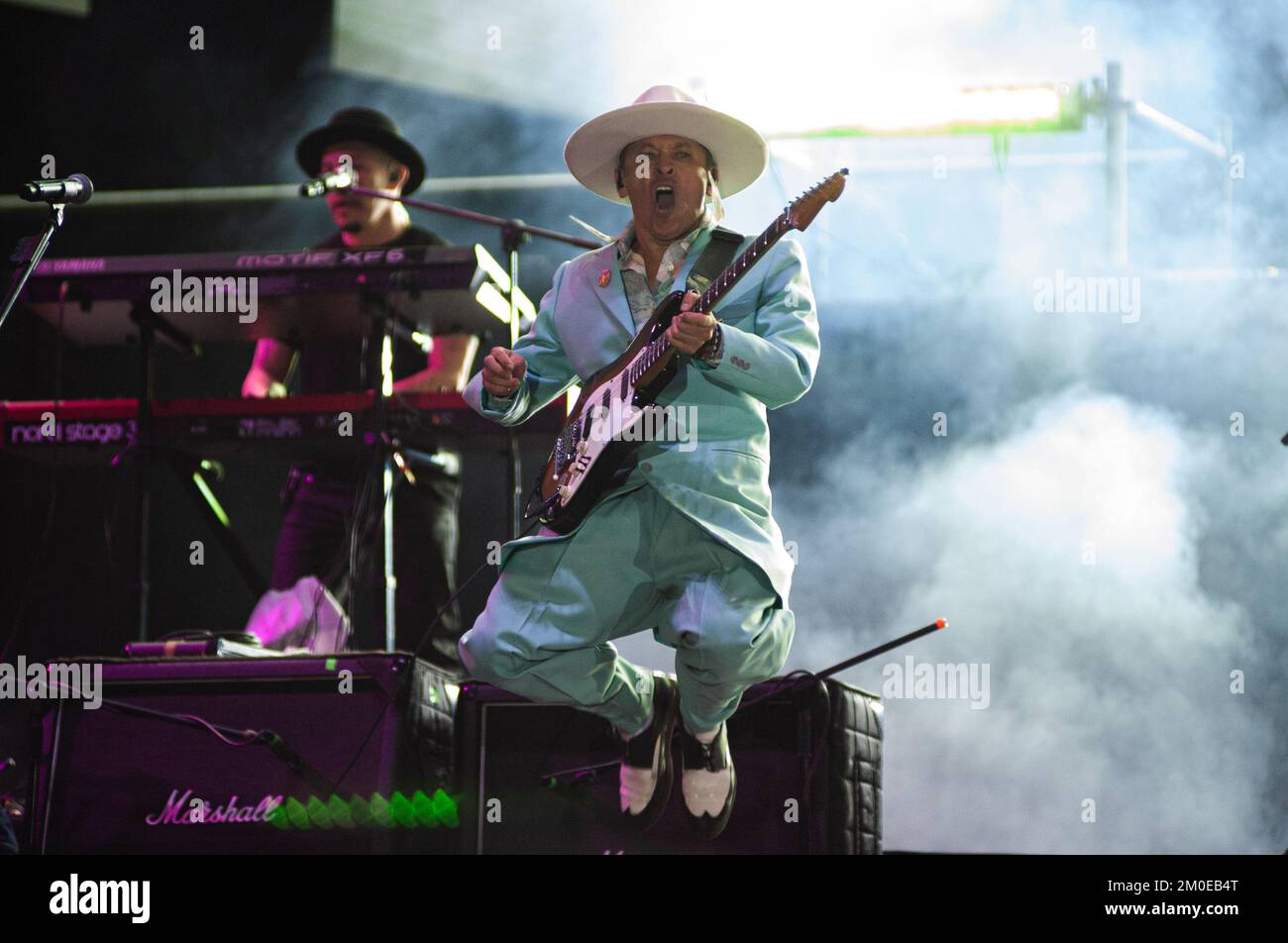 Mexican band La Maldita Vecindad y los Hijos del Quinto Patio perform ...