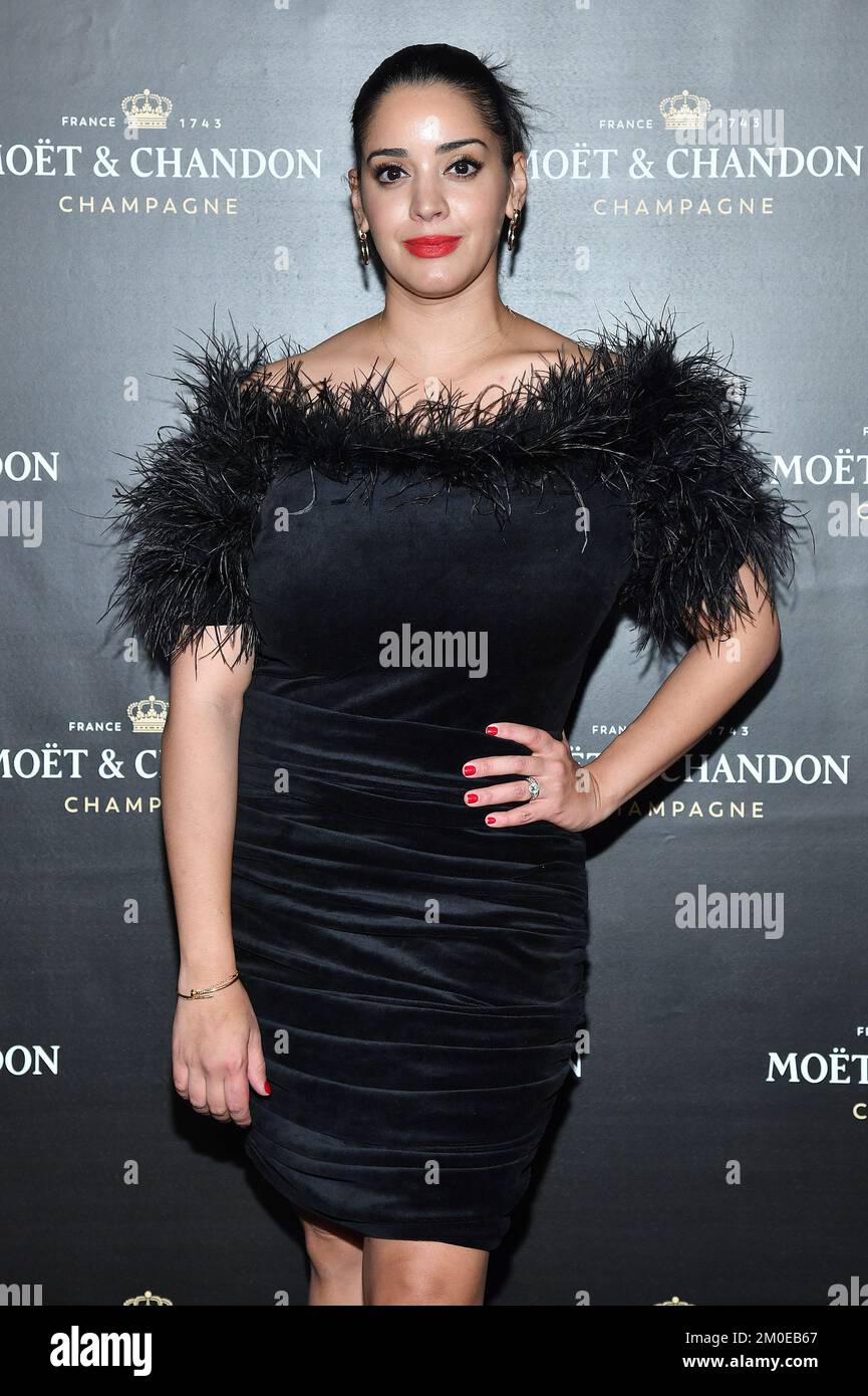 New York, NY, December 5, 2022. Christine Guzman attends the Moet ...