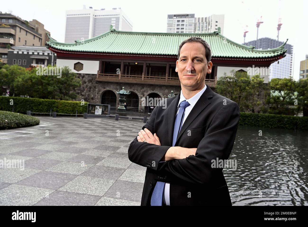 Tokyo, Japan, 06/12/2022, Francois Michel, CEO of John Cockerill poses ...