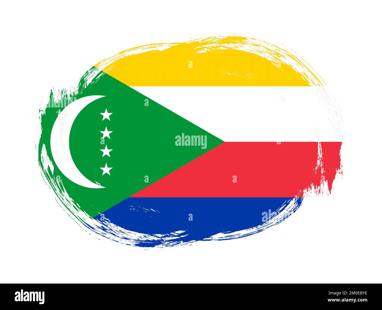 Comorian flag hi-res stock photography and images - Alamy